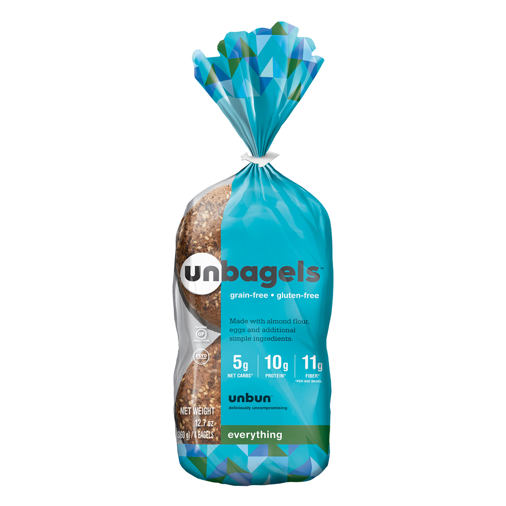 Unbun Everything Bagels - 3 Pack – Unbun Foods