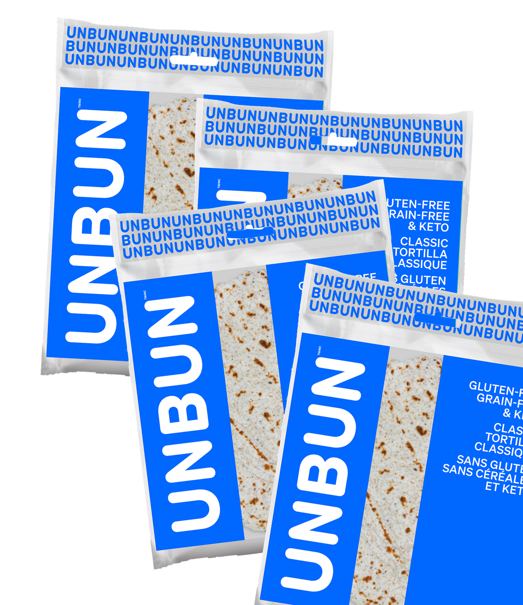 Unbun Tortillas - 4 Pack – Unbun Foods